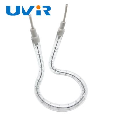 China Customizable Quartz Tube Ring Infrared Lamps 100-7600W for sale