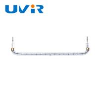 China UVIR U-Shaped Quartz Infrared Heating Tube 8-14mm 1100-2600C for sale
