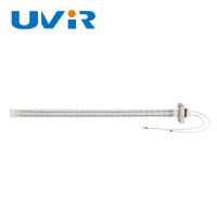 China White Coated Twin Tube Infrared Heating Lamp 200-4000W for sale