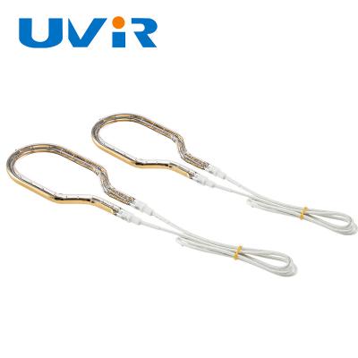 China Gold Coated Short Wave Ring Infrared Lamp 39-606mm for sale