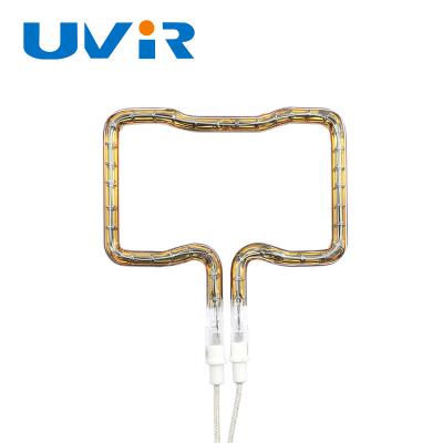 China Gold-Coated 3D Infrared Heating Element Tube 200-6000W for sale