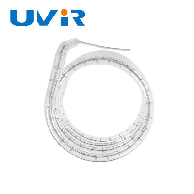 China Energy Saving 3D Contoured Infrared Heating Element Tube with 85% Heat Efficiency and 5000-20000h Lifespan for sale