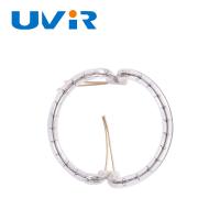 China 150-6000W 3D Shaped Clear Quartz Infrared Heating Element Tube for Industrial Heating for sale