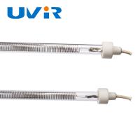 China U-Shaped Halogen Infrared Heating Lamp Tube with 10000-20000h Lifespan, 1100-2600°C Filament Temp, and Gold/White Coating for Industrial Equipment for sale