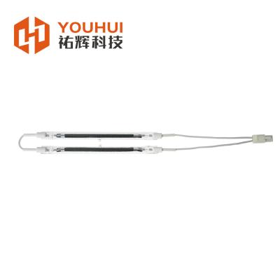 China Single Tube Carbon Felt IR Heating Lamp R7S Base for Industrial Drying for sale