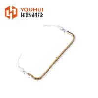 China U Type Short Wave Infrared Heating Tube 150-6000W Gold-Plated for sale