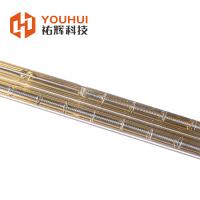 China Gold Coated Twin Tube Tungsten Infrared Lamp 1000W 220V for sale