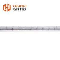 China Clear Quartz Twin Tube Infrared Lamp 200-6000W 55-575V TC01 Base for sale