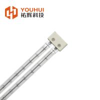China 1850W 400V Single Tube Quartz Infrared Lamp with 328mm Total Length for Efficient Heating for sale