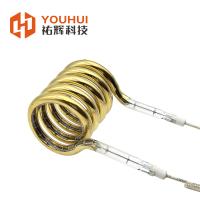 China Gold Coating Ring Infrared Lamp with 100-7600W Power and 8-14mm Quartz Tube for Efficient Heating for sale