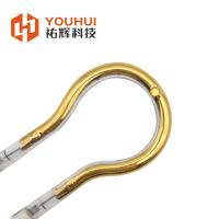 China 55-575V 8-14mm Tube Diameter Ring Infrared Lamps with 1-Year Warranty Short Wave Heat Lamp Tube for sale