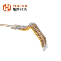 China 45-480V 150-6000W Twin Tube L-Type Infrared Heating Lamp with 11x23mm Quartz Tube for sale