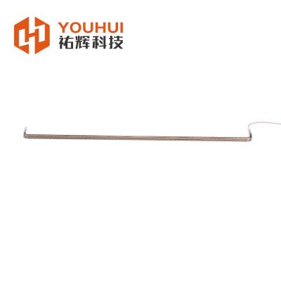 China 150-6000W Gold Reflector L-shape Twin Tube Infrared Heating Element Tube for Automotive Industry for sale