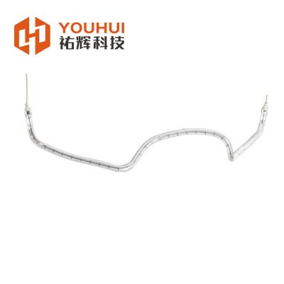 China 150-6000W White Coating Infrared Heating Element Tube with 5000 Hours Lifespan for Industrial Heating for sale