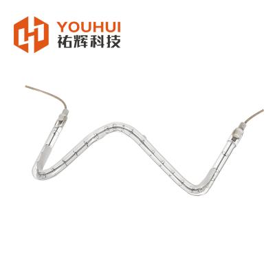 China Customizable 3D Shape Infrared Heating Element Tube with 150-6000W Power and 45-480V Voltage for sale