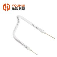 China Customized 3D Contoured Infrared Heating Lamp Tube with 5000-20000h Lifespan, 1100-2600°C Filament Temp, and 150-6000W Power for sale