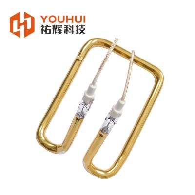 China 150-6000W Infrared Heating Element Tube with 5000-20000h Lifespan and 85% Heat Efficiency for Industrial Applications for sale