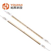 China Gold Coating 600W R7S Quartz Infrared Lamp for Industrial Heating and Paint Drying for sale