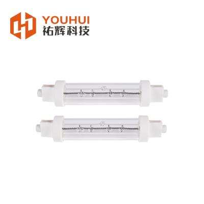 China Quartz Infrared Lamp with 5000h Working Time, 55-575V Voltage, and Short Wave for Industrial Heating for sale