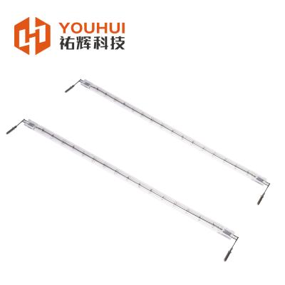 China No Coating Quartz Infrared Lamp with 5000h Lifetime and 1s Response Time for Industrial Preheating for sale