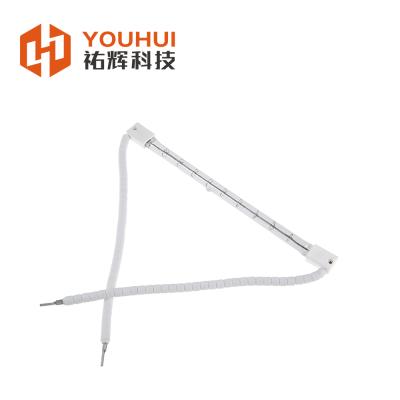 China Fast Preheating Halogen Infrared Heater Lamp with 5000h Worktime and 1100-2600°C Filament Temperature for sale