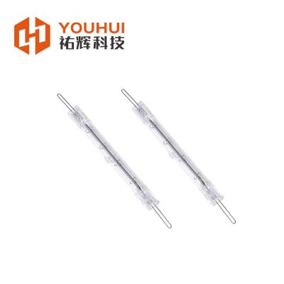 China 5000h Lifetime Quartz Infrared Lamp with 1100-2600°C Filament Temperature and Customizable Base for sale