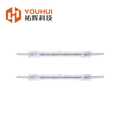 China High-Efficiency U-Shaped Molybdenum Rod Halogen Tungsten Filament Infrared Heating Lamp with 1s Response Time and 1-2μm Wavelength for Industrial Curing for sale