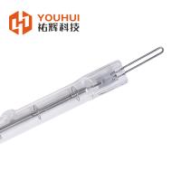 China 5000h Working Time 1-2μm Wavelength 200-4000W Power Quartz Infrared Lamp Halogen Infrared Heater for Industrial Heating for sale