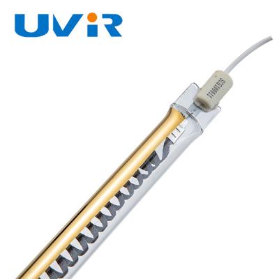 China R7S 2000W Carbon Fiber Infrared Heating Lamp with Gold Coating for sale