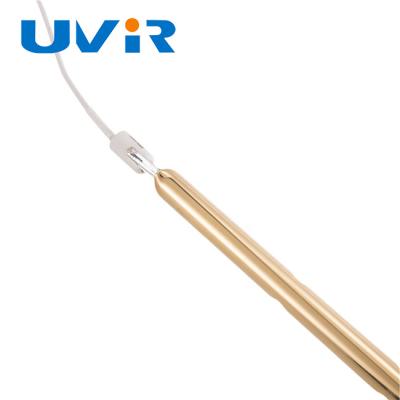 China R7S 230V Gold Coated Infrared Quartz Heater Lamp for sale