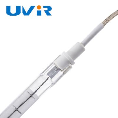 China Single Tube Quartz Infrared Lamps with 1s Response Time 500mm Total Length and 430mm Heating Length for Industrial Applications for sale