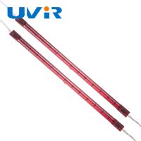 China Ruby Single IR Quartz Tube 230V 2000W for Food Heating for sale