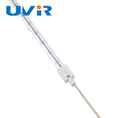 China Short Wave IR Quartz Heating Lamp 200-4000W Clear Reflector for sale