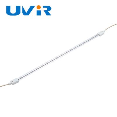 China 220V 1500W SK15S Clear IR Halogen Heating Tube 5000h Life for sale