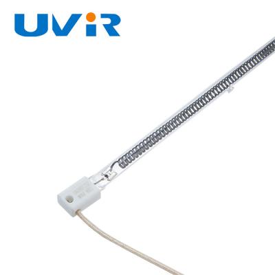 China SK15 235V 500W Carbon Fiber Infrared Heating Lamp for Metal Coatings for sale