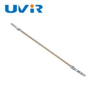 China 2000W 400V Gold Coated IR Halogen Lamp with X Base for sale