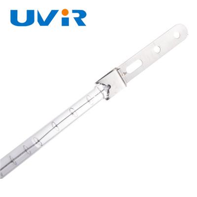 China 235V 1000W Infrared Quartz Heater Lamp with White Ceramic Reflector for sale