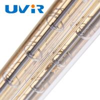 China 415V 1100W Twin Tube Short Wave Infrared Heater with Gold Coating for sale