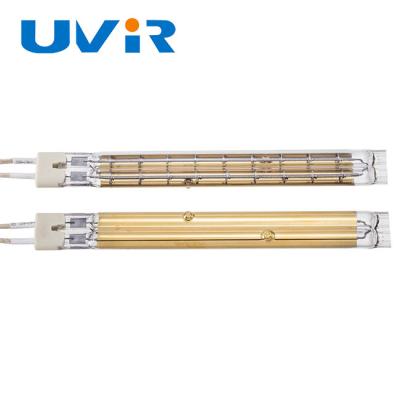 China 3500W Gold Short Wave Infrared Heating Tube for Dry Equipment for sale