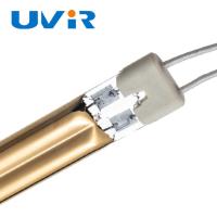 China Golden Carbon Fiber Infrared Heating Lamp 380V 4800W for sale