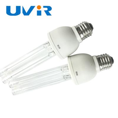 China 15W 25W UVC Germicidal Lamp E27 Quartz for Air Purification for sale