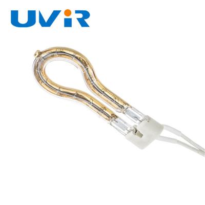 China 220V 450W Gold Ring Infrared Halogen Lamp 606mm Diameter for sale