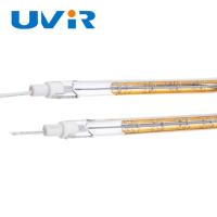 China 2200W Gold Reflective Ring Infrared Lamp 230V 8mm Tube for sale