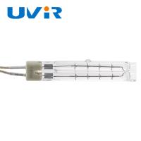 China 450W 115V Clear Quartz Twin Tube Infrared Heat Lamp for sale