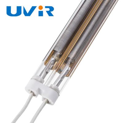 China 3250W Medium Wave Infrared Lamp Gold Coating 230V for sale