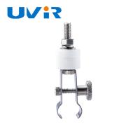 China 14mm Porcelain IR Lamp Holder for Short Wave Twin Tube for sale