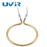 China 1850W Gold Coated Ring Infrared Heater Lamp 102mm for sale