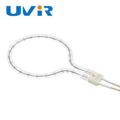 China 230V 2200W Quartz Ring Infrared Lamp 180mm Diameter for sale