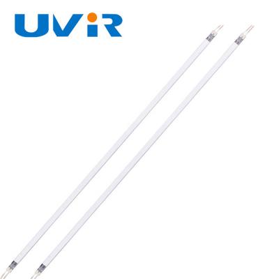 China 6670W Type C Twin Tube Infrared Lamp 11x23mm White Coating for sale