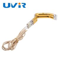 China Tungsten Filament Infrared Heater Lamp L-Type Quartz Tube for sale